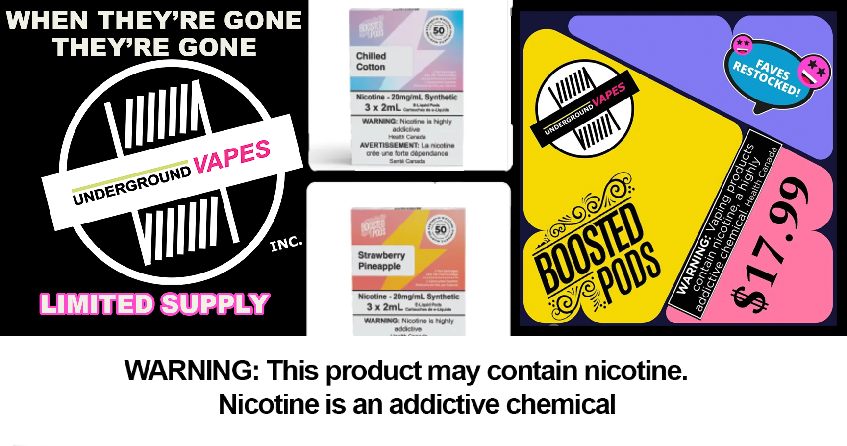 Underground Vapes Inc. - Cambridge – Underground Vapes Inc - Cambridge